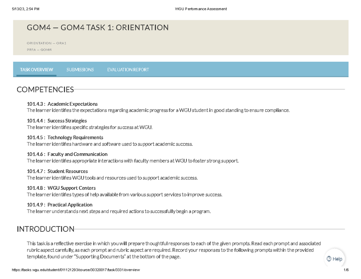 G0M4- Orientaion - Orientation to Master of Science, Management and Leadership - GOM4 — GOM4 ...