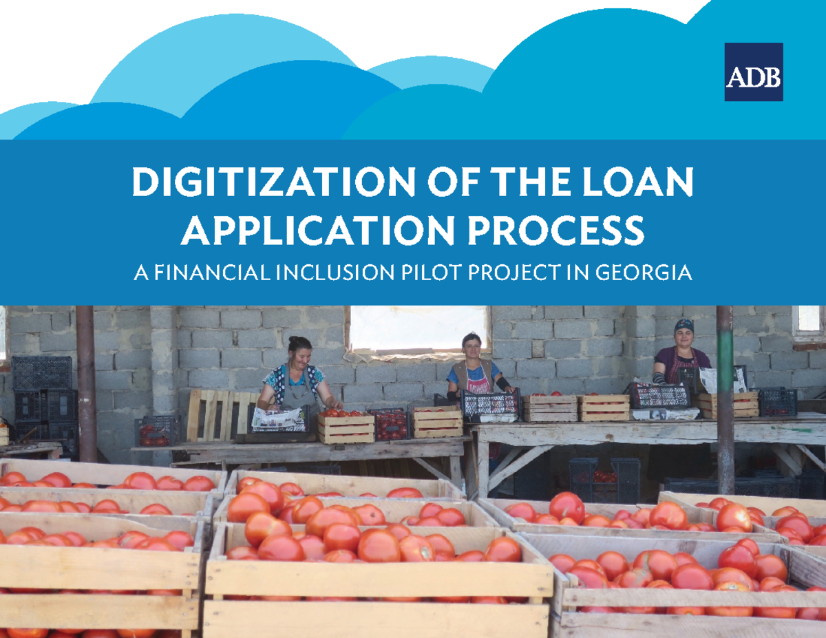 Digitization loan application process georgia - Digitization of the ...