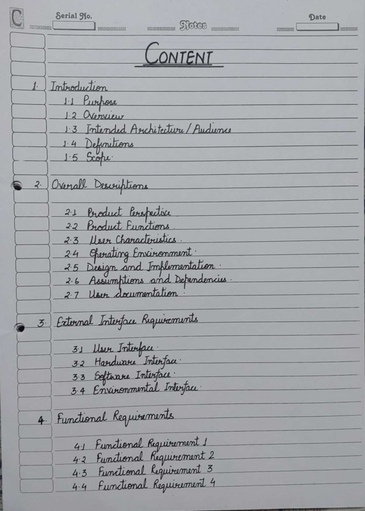 SRS document (Music Website) - Software Engineering - Studocu