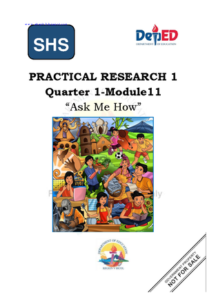 Practical Research 2 Module 3 - NOT Practical Research 2 Quarter 1 ...