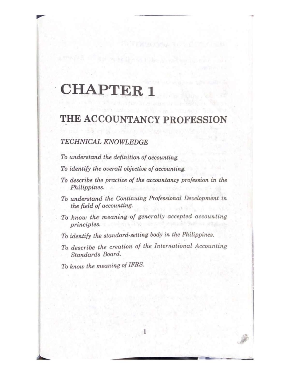 Chapter 1522789 - BS accountancy - Studocu