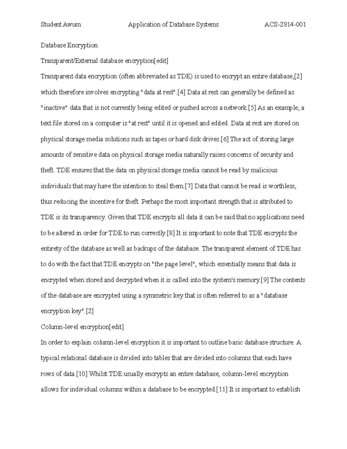 Database Encryption - Database Encryption Transparent/External database ...