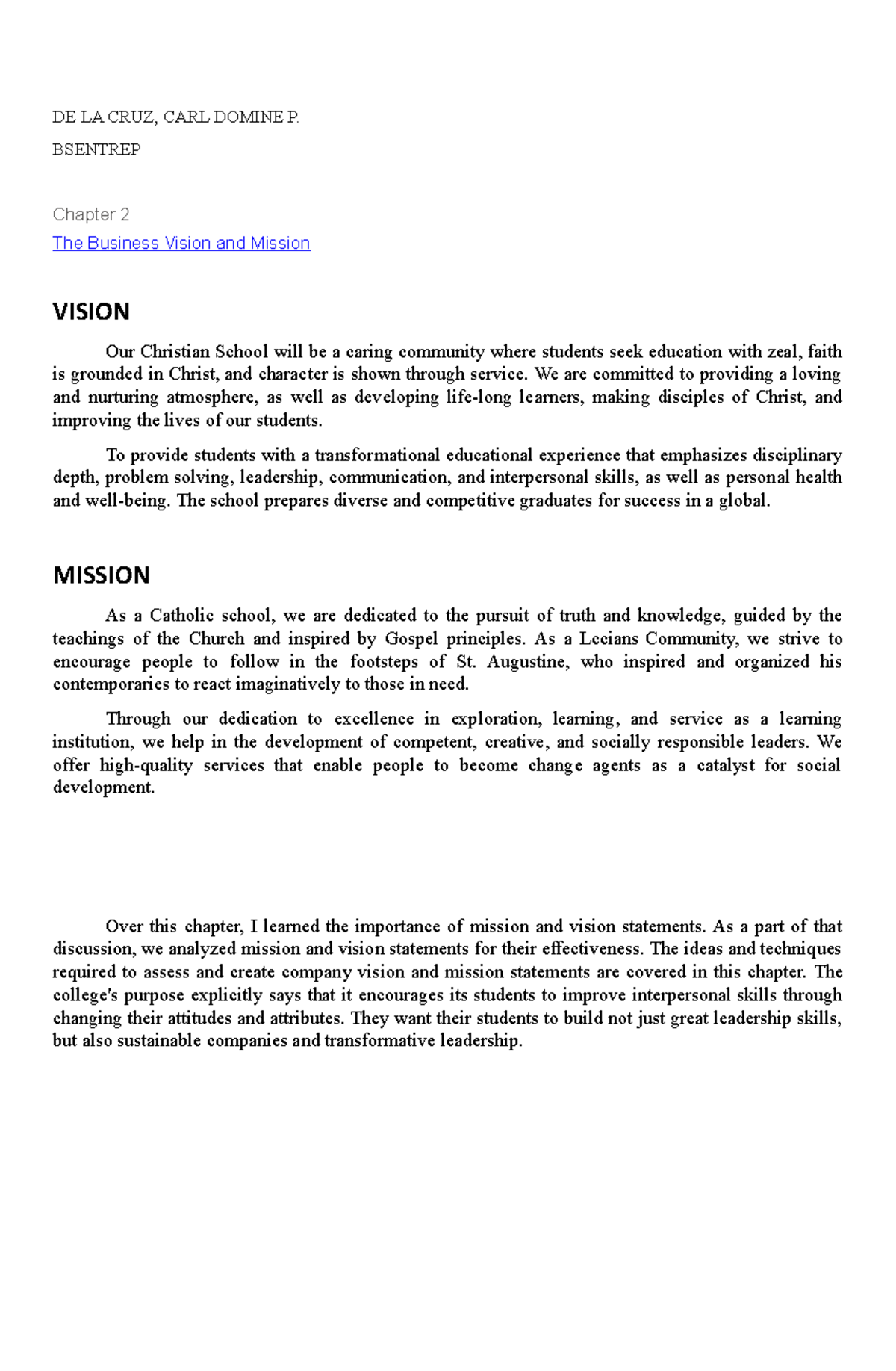 Chapter 2dsf sdf sdf sdf - Theology - Studocu