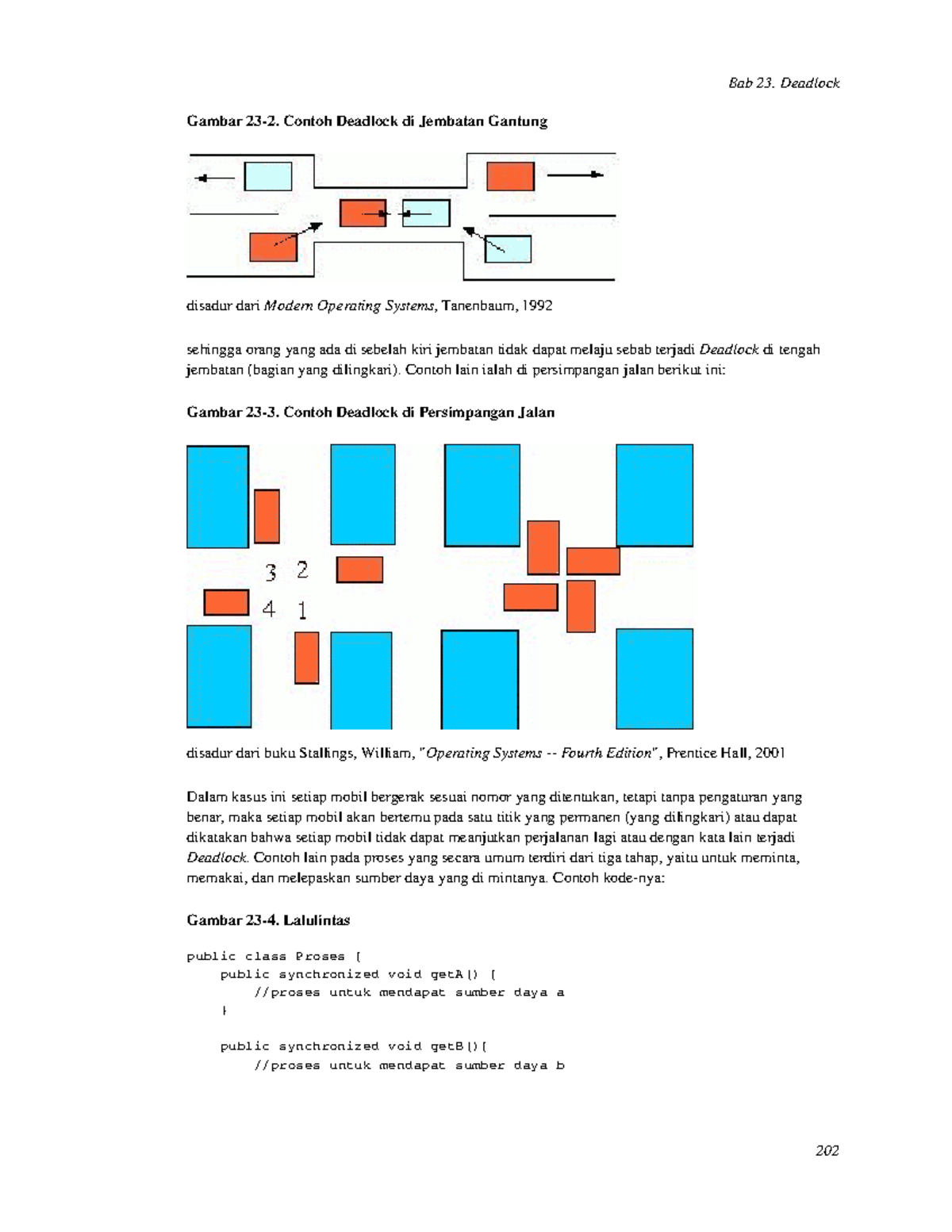 Sistem Operasi-77 - Bab 23. Deadlock Gambar 23-2. Contoh Deadlock di ...