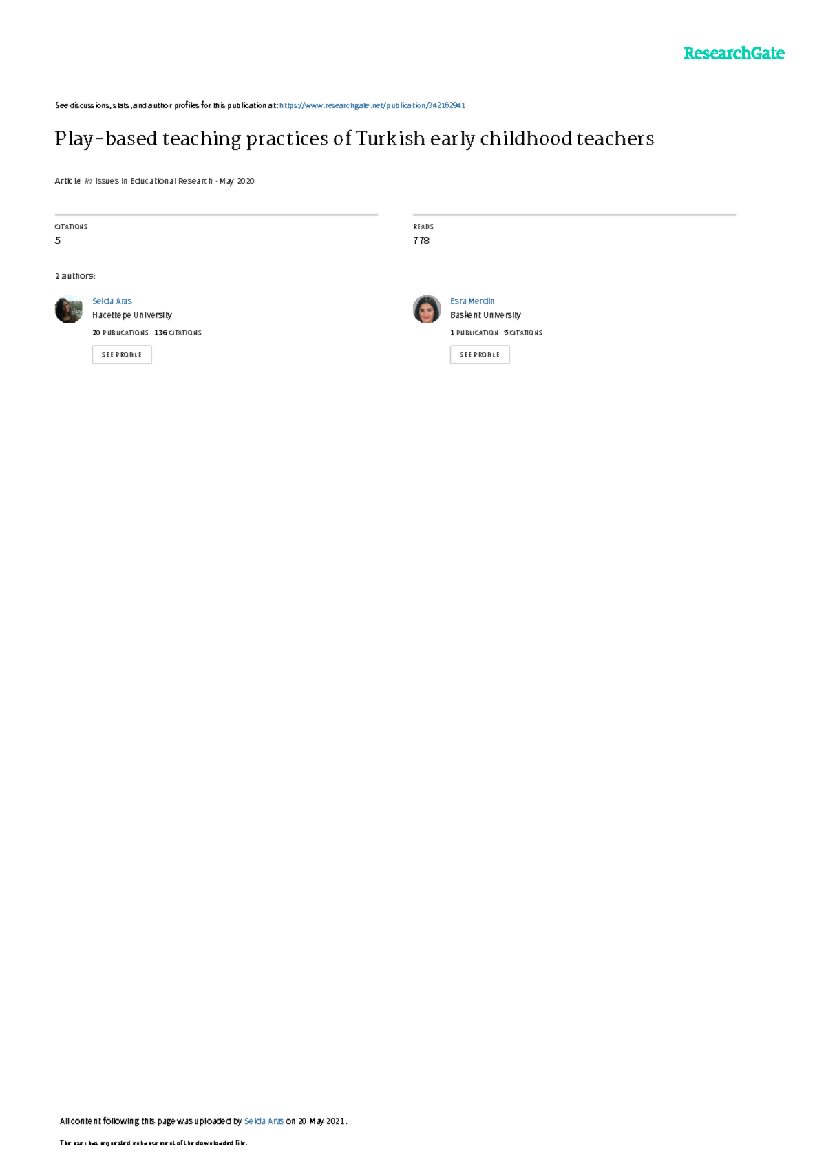 RRL 3 - See discussions, stats, and author profiles for this publication at: - Studocu