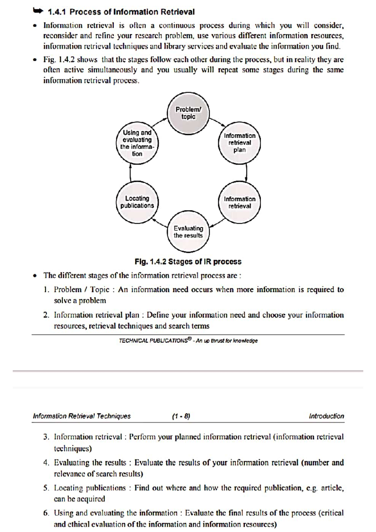 U1 - unit 1 notes - Information Retrieval & Techniques - Studocu