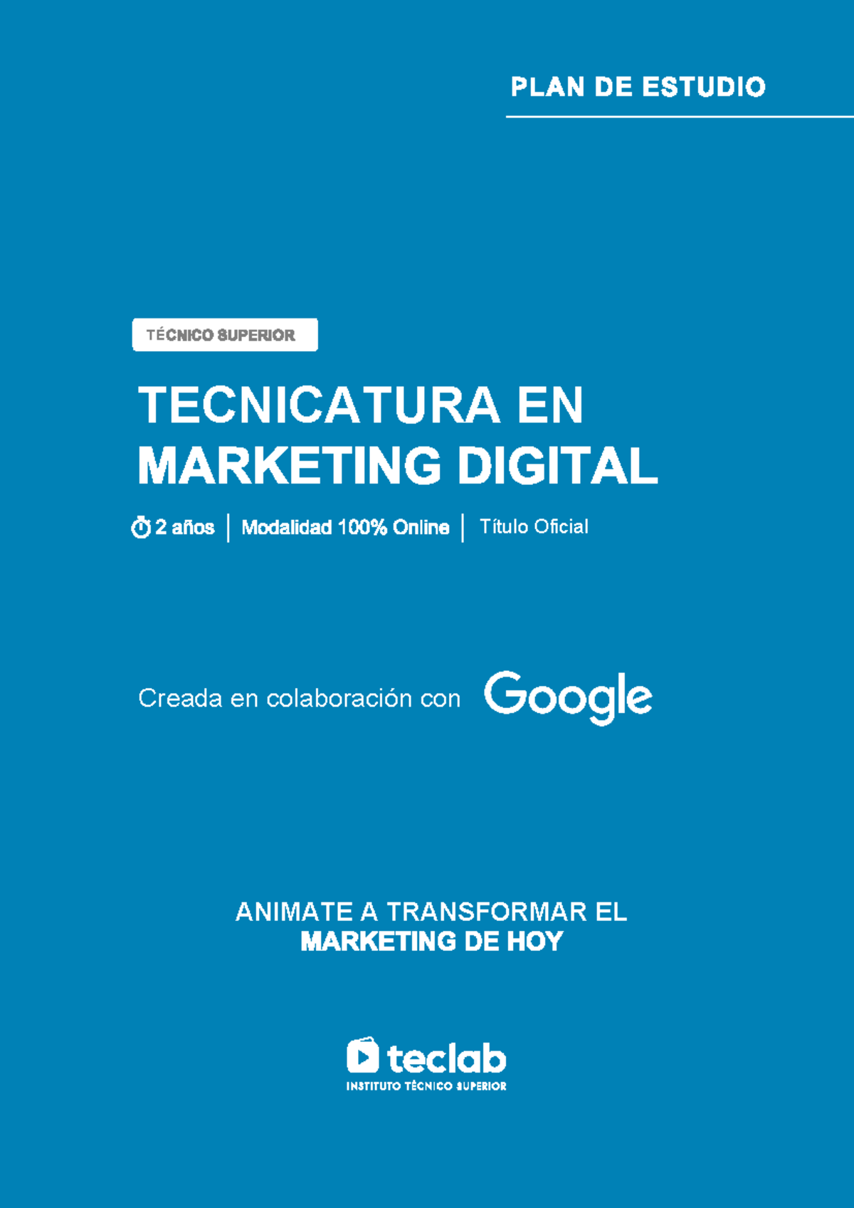 Teclab - Marketing Digital - TECNICATURA EN ANIMATE A TRANSFORMAR EL TÉ ...