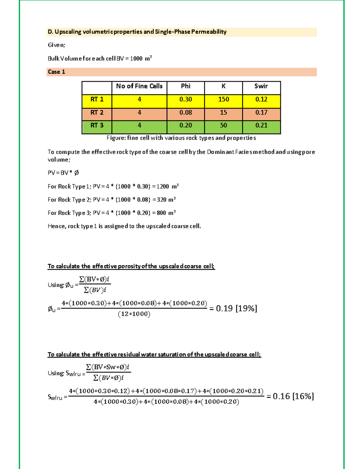 Upscaling 4 - Upscaling Single-Phase Permeability - D. Upscaling ...