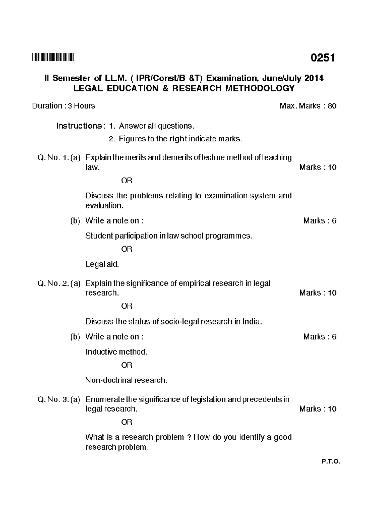 Question paper for llm constitution - LLM - KSLU - Studocu