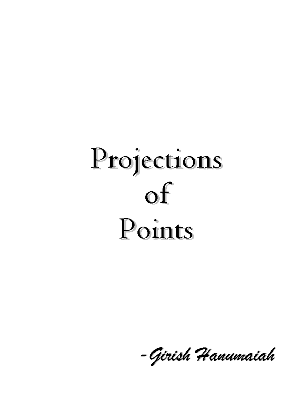 EG book for practice - PPPPrrrroooojjjejeeeccccttttiiioiooonnnsnsss ...