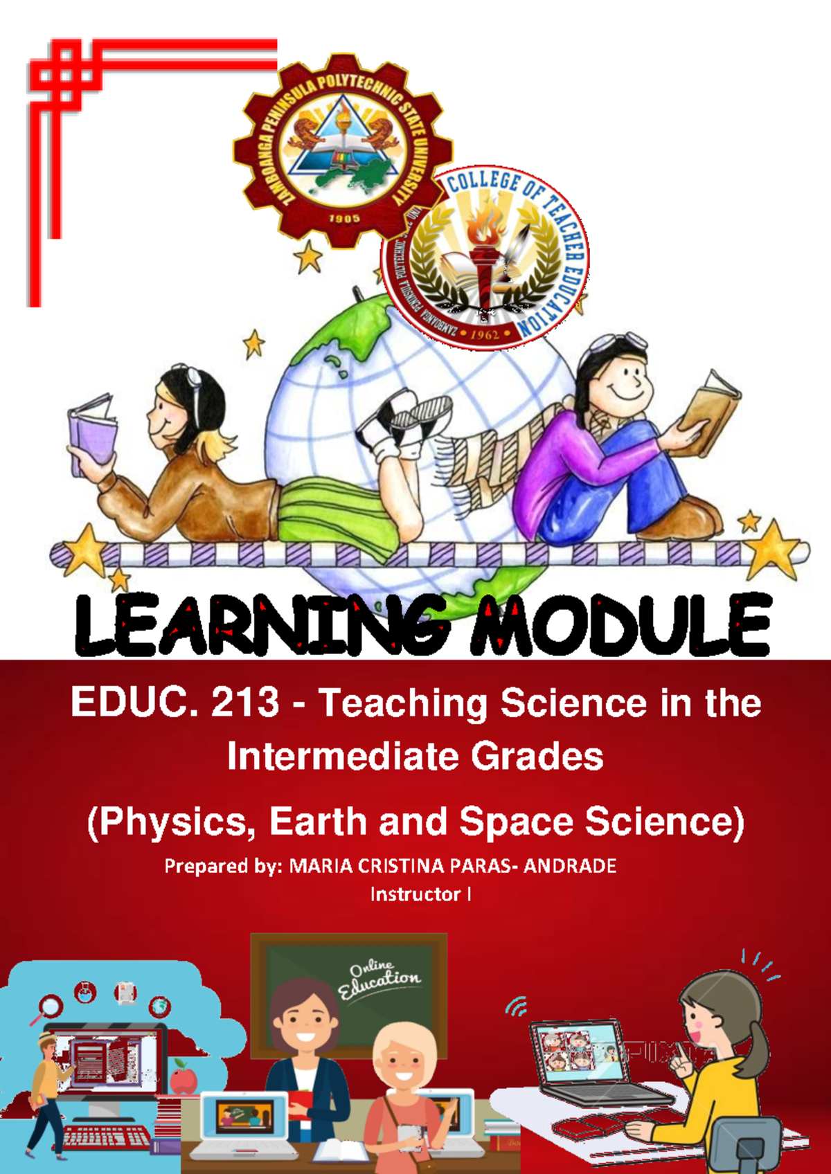 EDUC - N/A - Prepared by: MARIA CRISTINA PARAS- ANDRADE Instructor I EDUC. 213 - Teaching ...