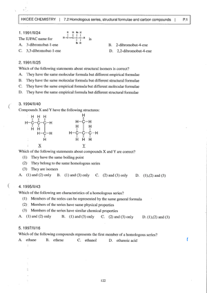 SEHH1028 Chapter 1 - Self-Revision Exercises 2 - SEHH 1028 – Elementary Statistics Chapter 1 ...