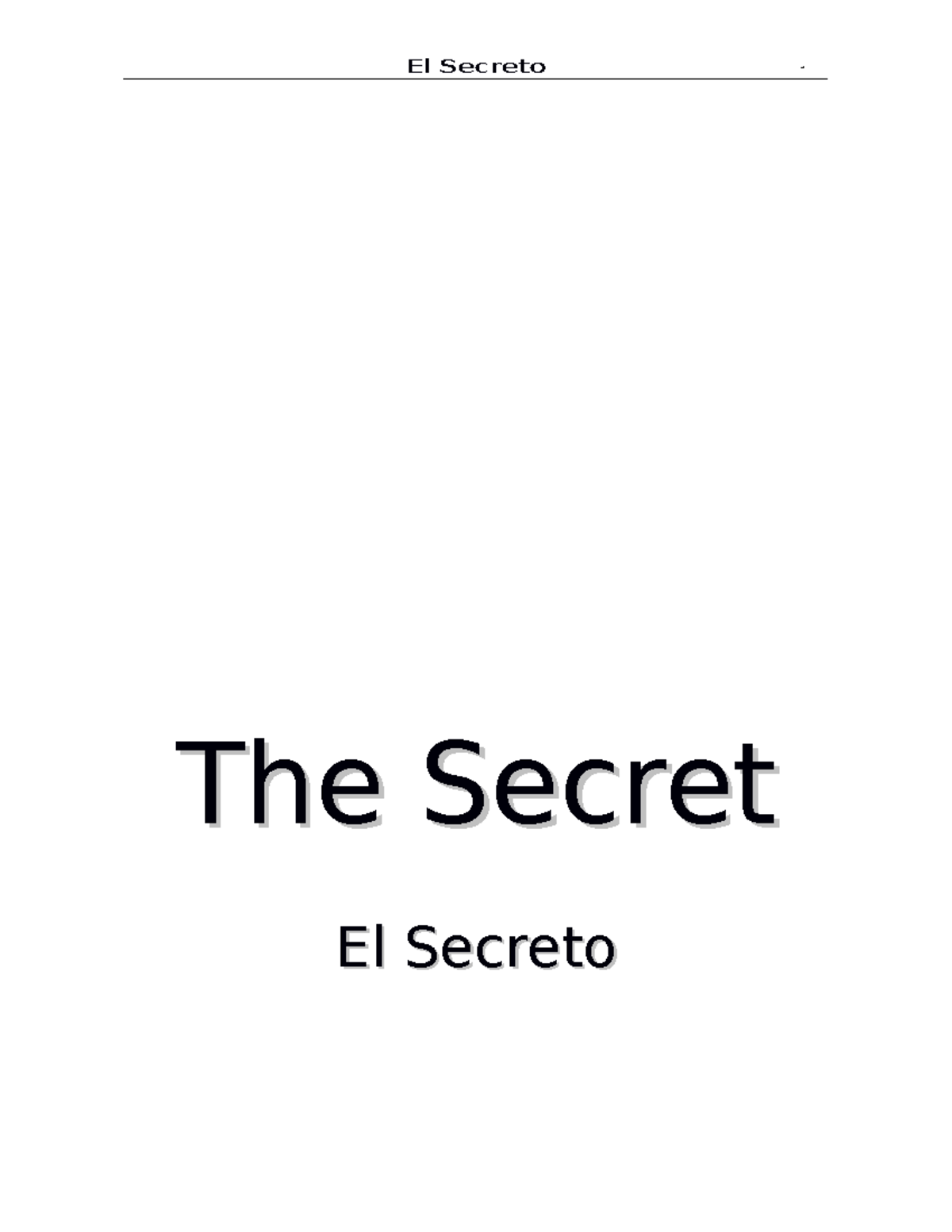 Libro El Secreto-Rhonda Byrne - The Secret The Secret El Secreto El ...