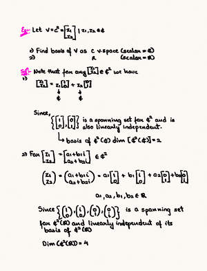Note Oct 17, 2023 - Lab notes on linear algebra 2 - Linear Maps ...