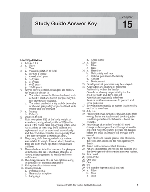 Chapter 024-1 - answer key - Study Guide Answer Key Chapter 24 1 ...
