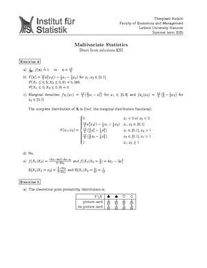 Multivariate Statistics - Exercise 3 - Solutions - Theoplasti Kolaiti ...