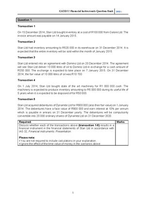 IAS 12 - class example - Income taxes questions (IAS12) - IAS 12 ...