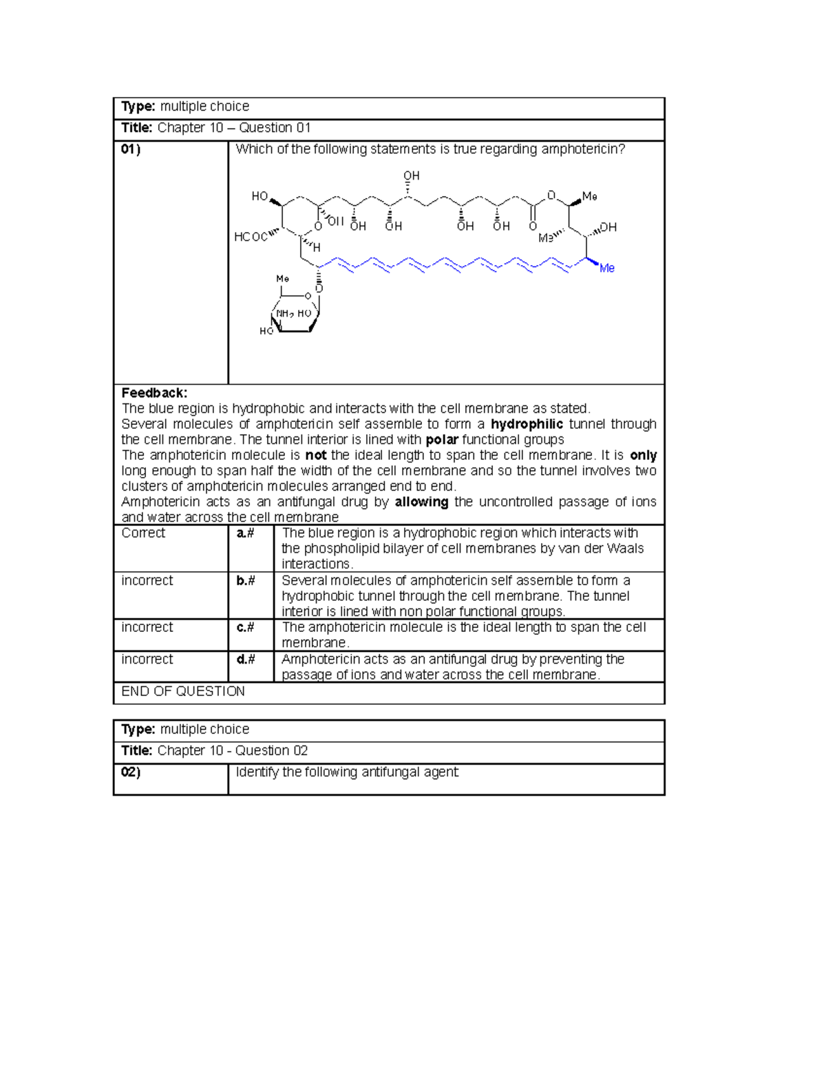 ch10 Practice Problems with answers for Medicinal Chemistry - Studocu