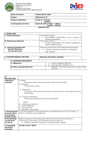 GE 4 Topic 4-Problem Solving 2 - GE 4 – MATHEMATICS IN THE MODERN WORLD ...