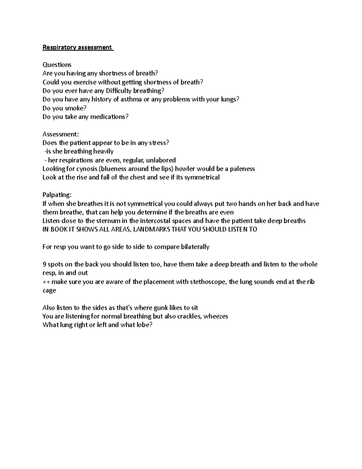 Respiratory Assessment Respiratory Assessment Questions Are You respiratory-assessment-respiratory-assessment-questions-are-you