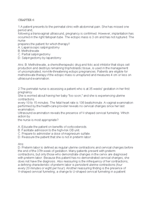 Mom baby EXAM 2 - Exam 2 review - A focused postpartum physical ...