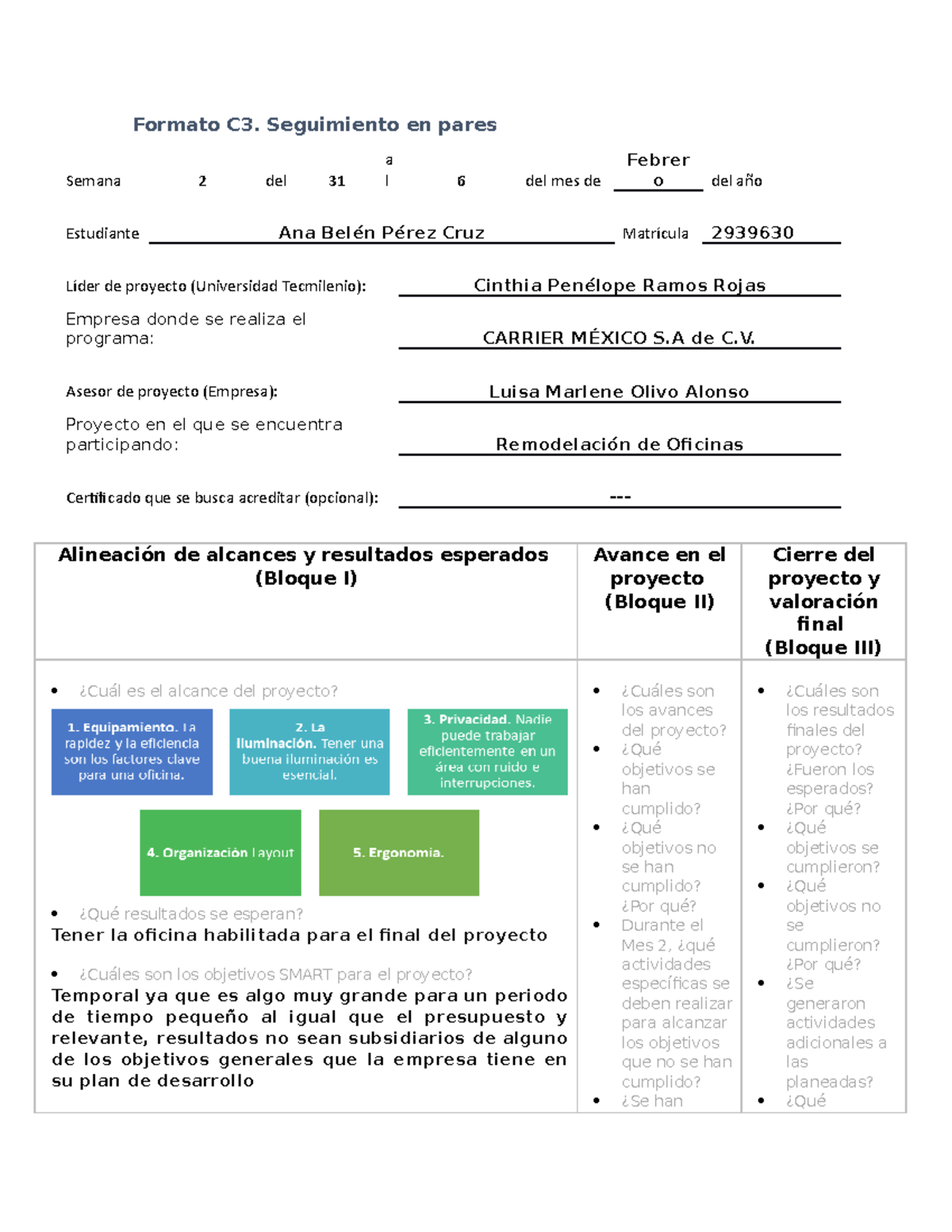 Formato C 3 Ana Belén Pérez Cruz - Formato C3. Seguimiento en pares ...