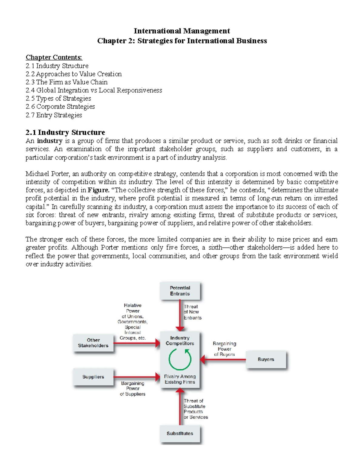 IM Cahpter 2 - Strategies for International Business - International ...