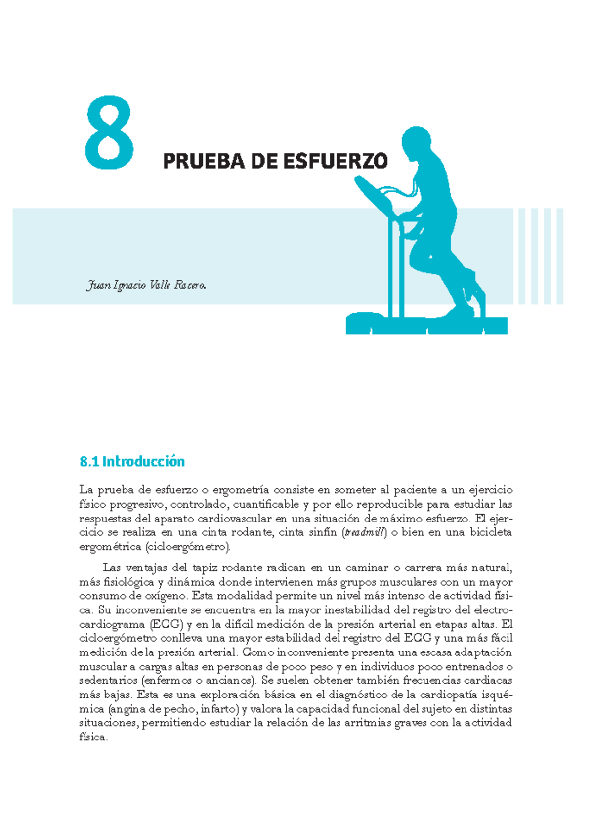 Prueba DE Esfuerzo - 8 Introducción La prueba de esfuerzo o ergometría ...
