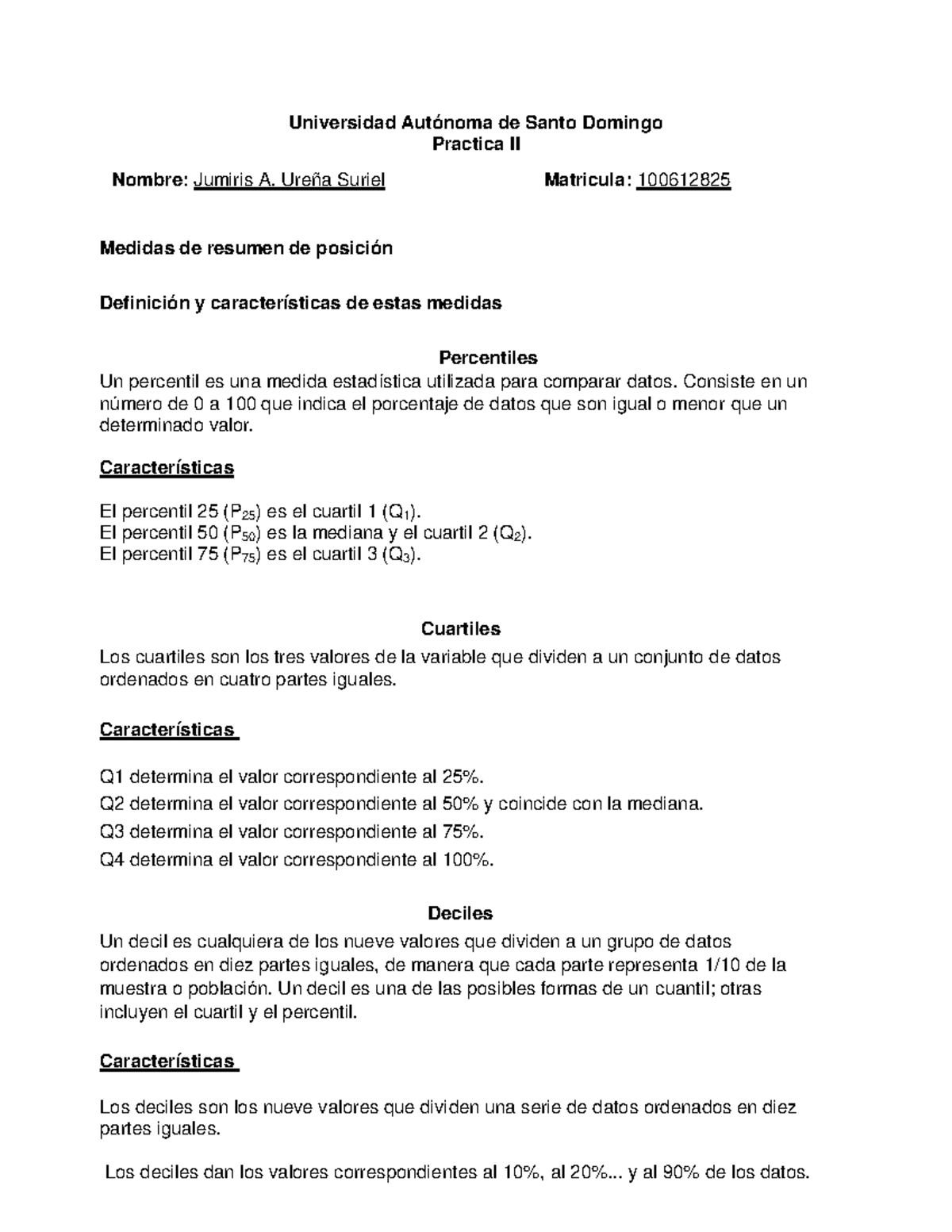 Jumiris Ureña 100612825 Práctica Unidad 4 - Universidad Autónoma de ...