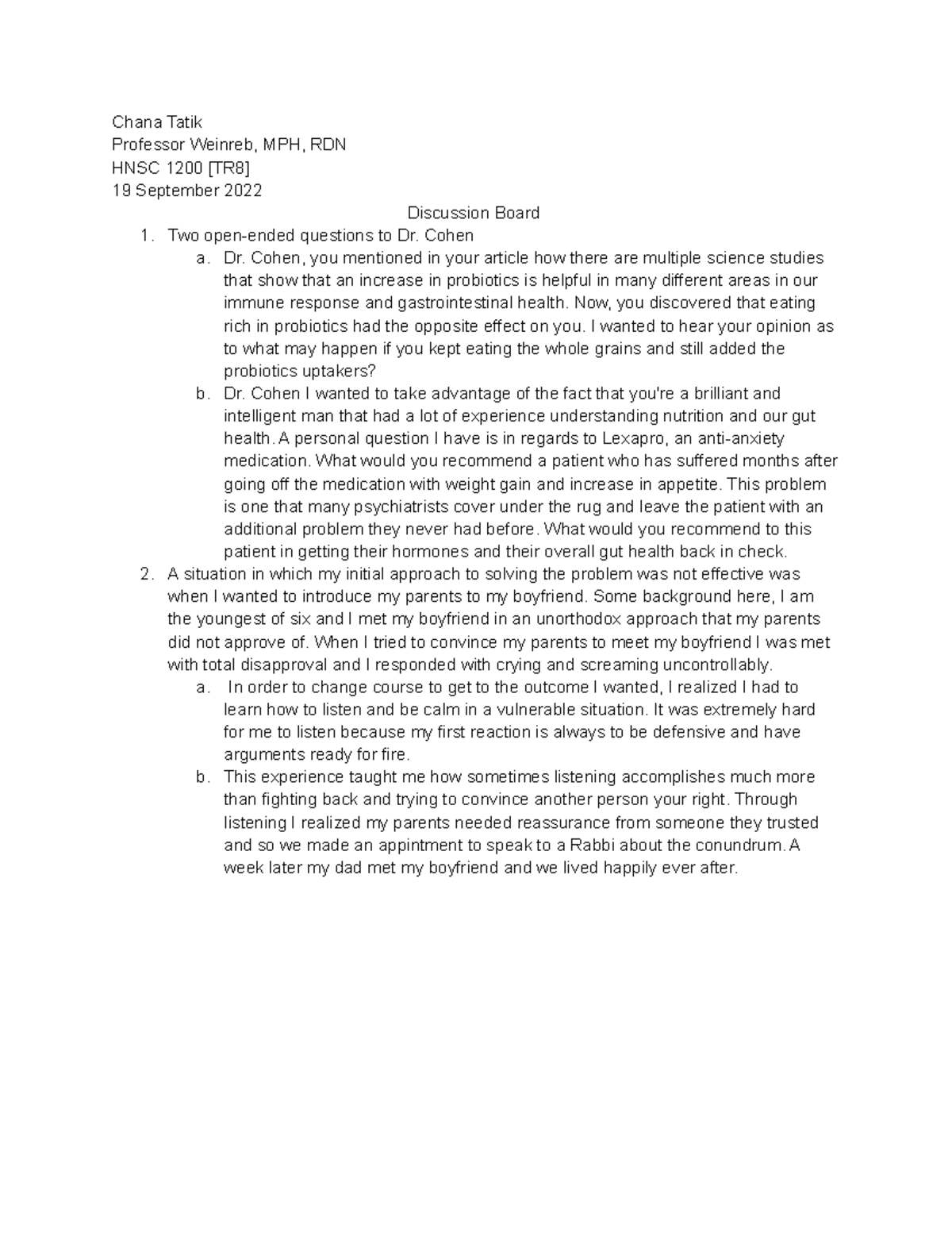 HNSC DB - raizy weinreb - Chana Tatik Professor Weinreb, MPH, RDN HNSC ...