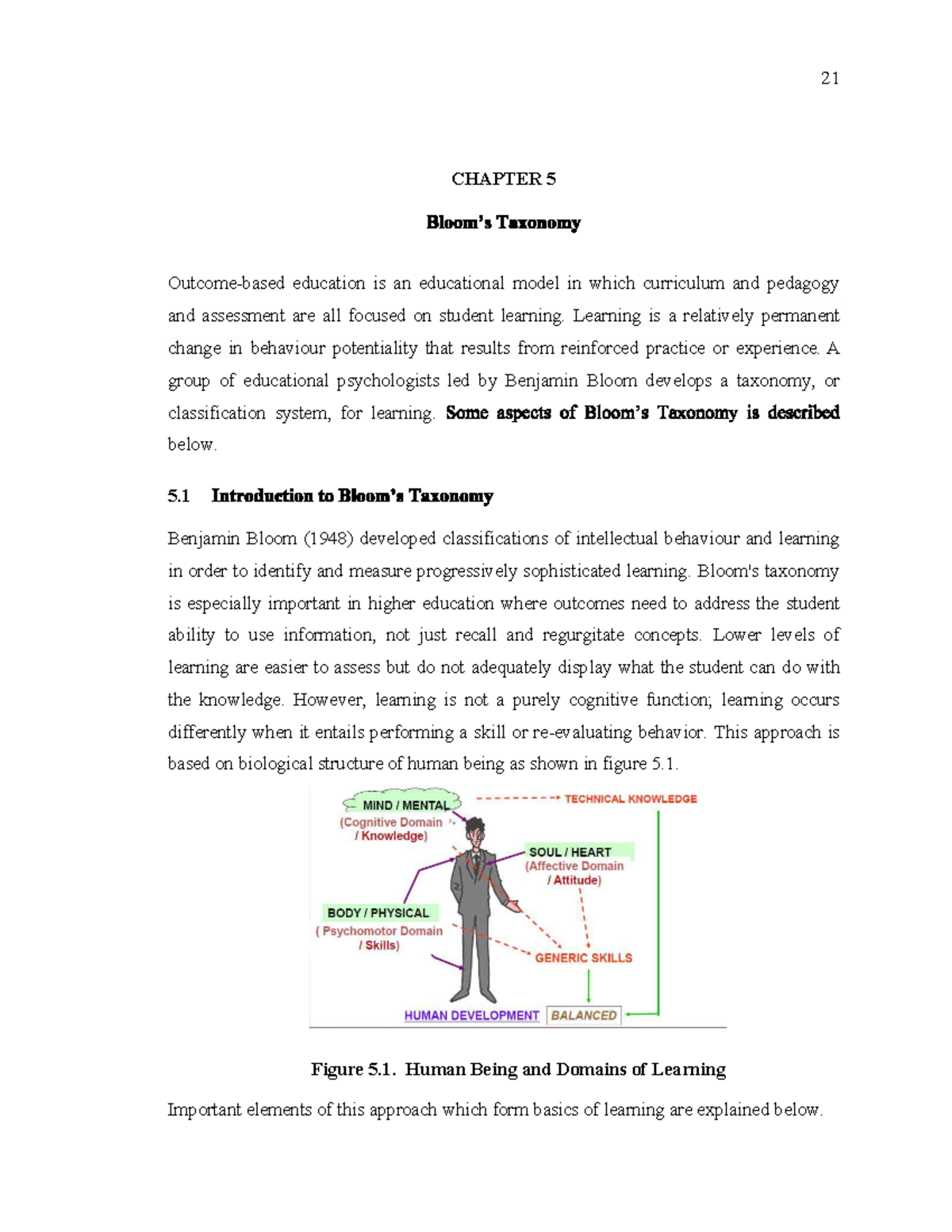 Ch.5 Blooms Taxonomy - sdsss - CHAPTER 5 Outcome-based education is an ...