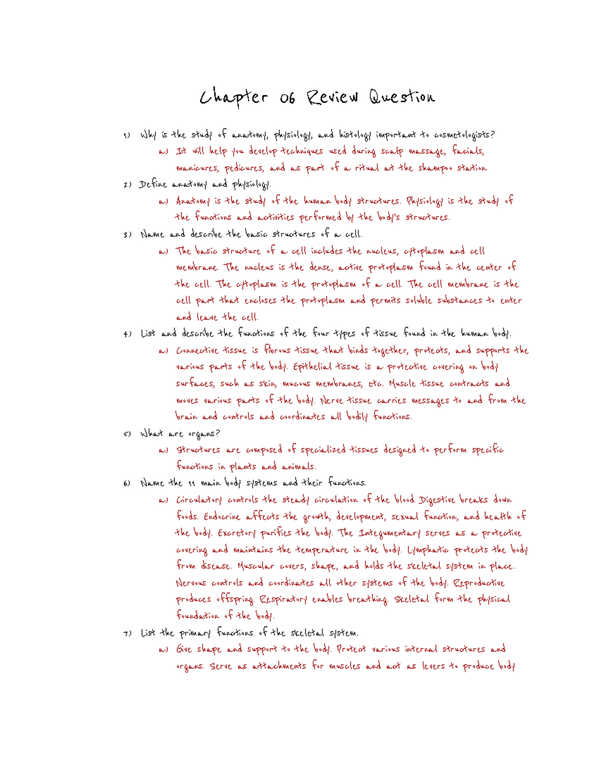 Chapter 06 Review Question Chapter 06 Review Question Why Is The