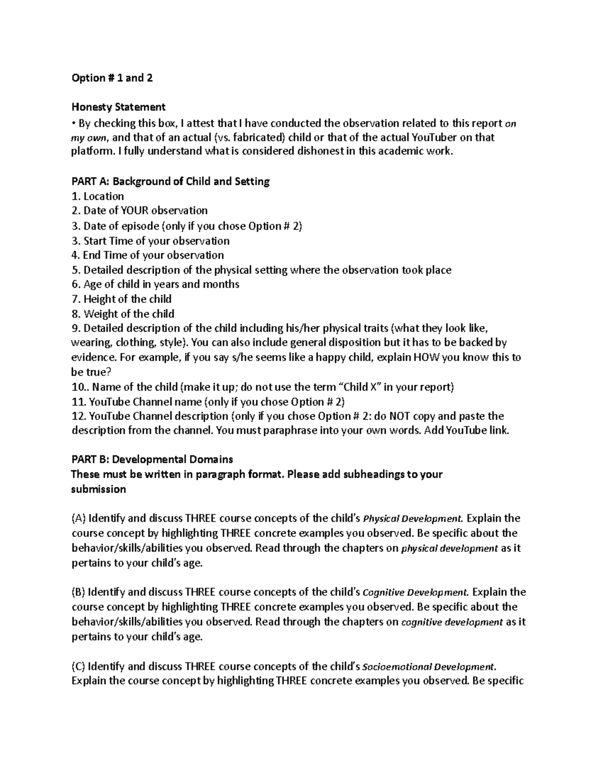 Observation Template TO FILL OUT AND LOAD ONTO Canvas WHEN Finished ...