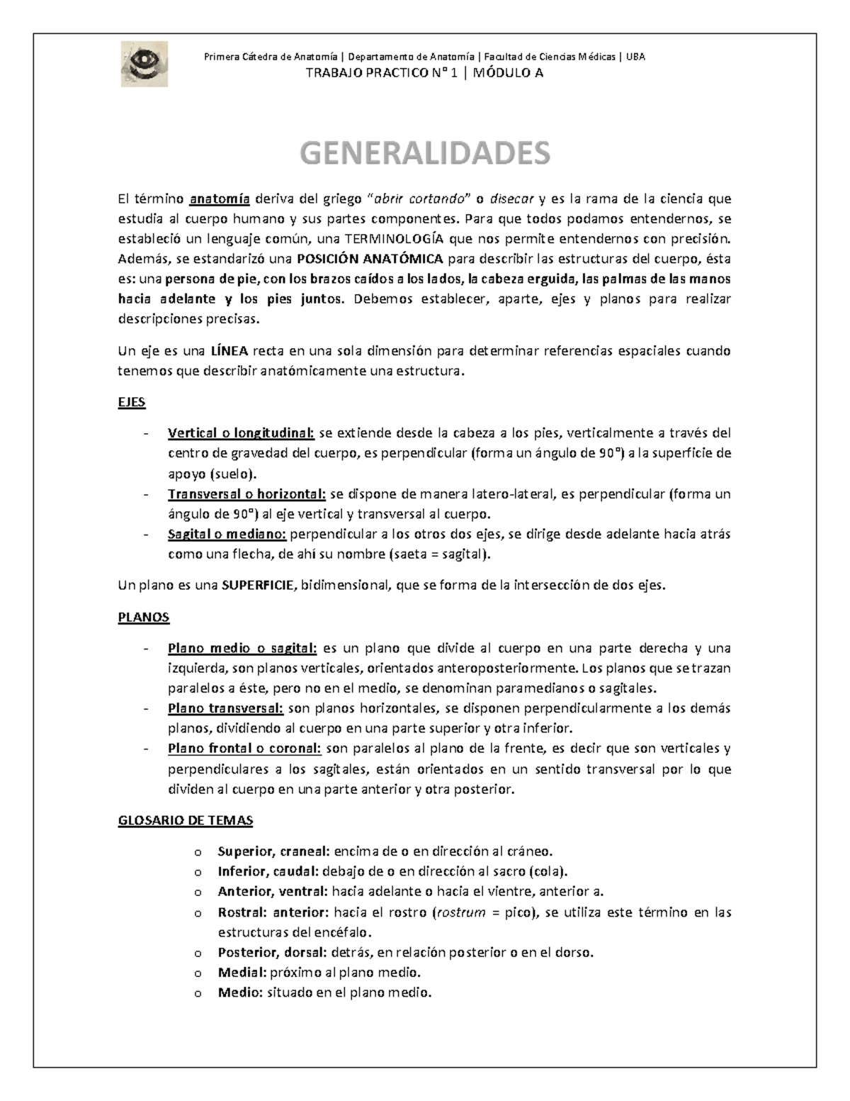 Trabajo Práctico 1 - Generalidades - Warning: TT: undefined function: 32 TRABAJO PRACTICO N° 1 ...
