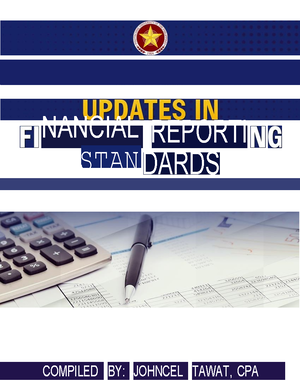 Template - Advance Financial Accounting and Reporting - Name Section ...