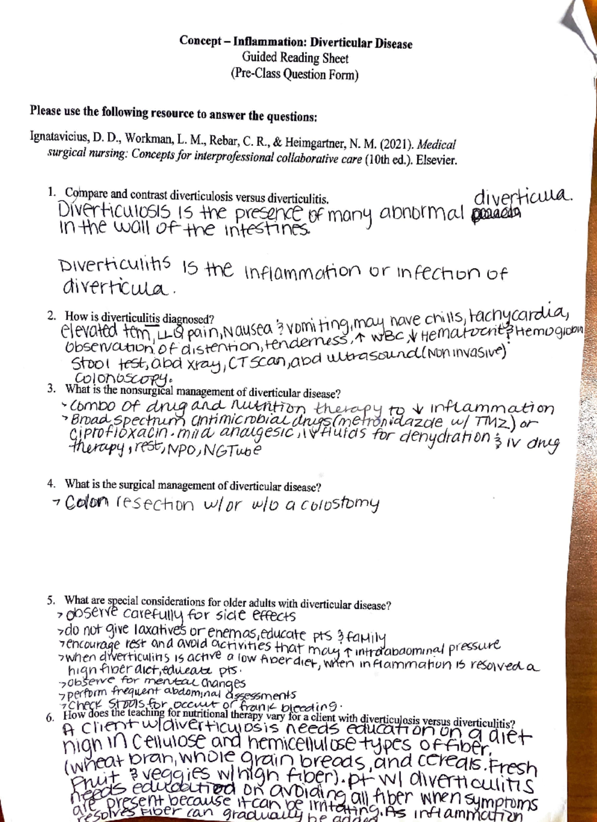 Guided reading week 2 - NUR1211C - SPC - Studocu