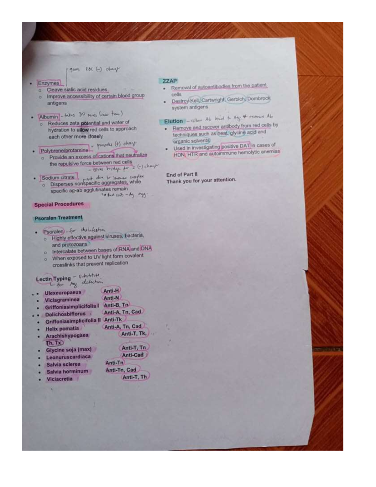 BB Print - Medical Laboratory Science - Studocu