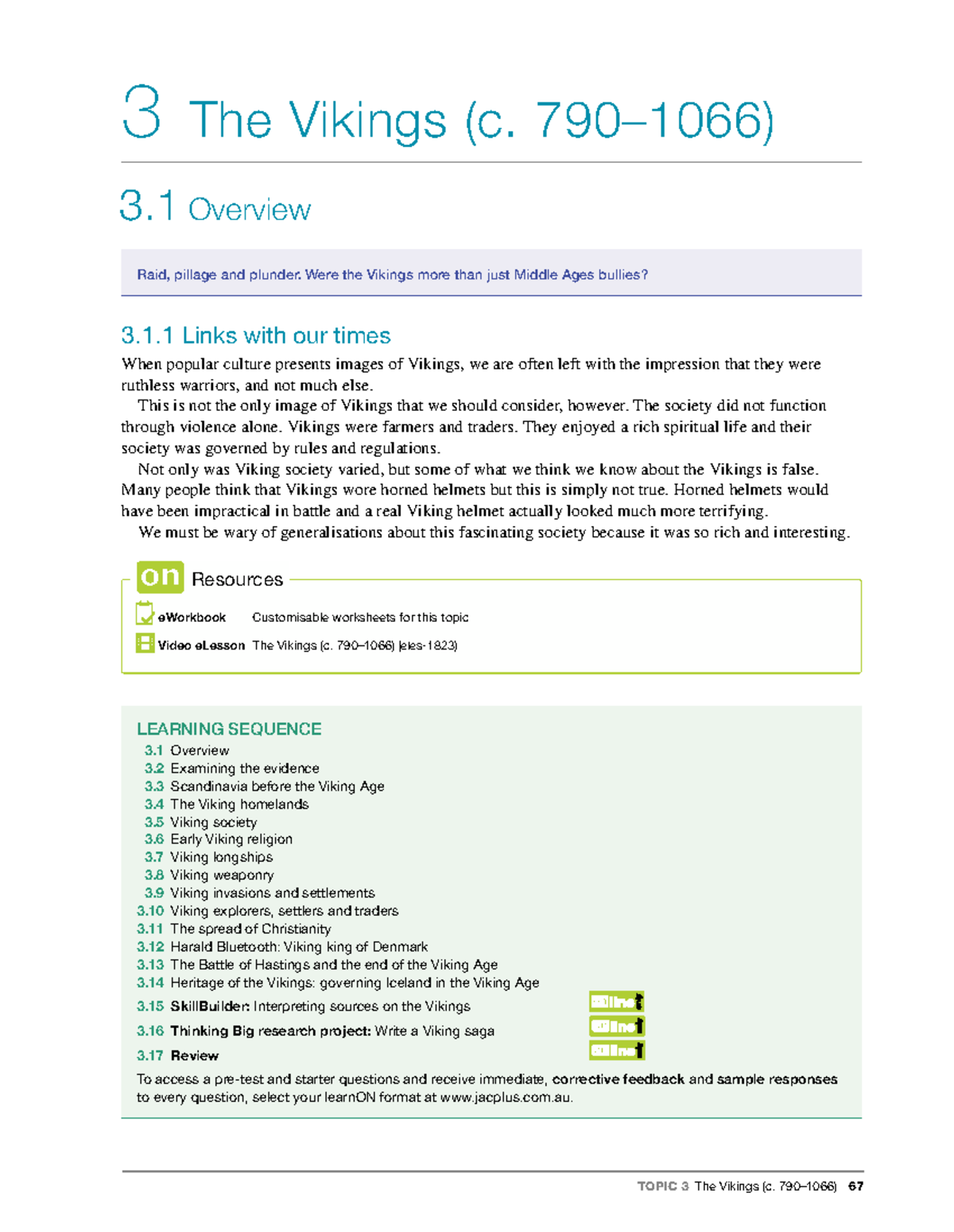 C03The Vikings - chemistry note - 3 The Vikings (c. 790–1066) 3 ...