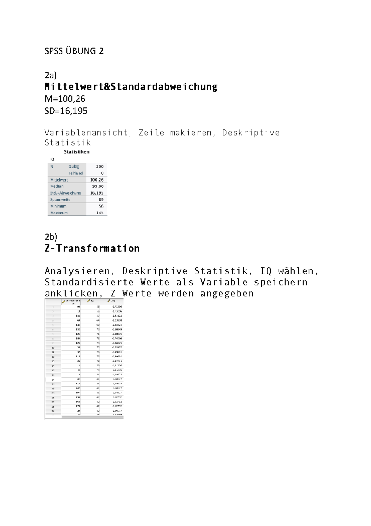 Spss Mittelwert Berechnen