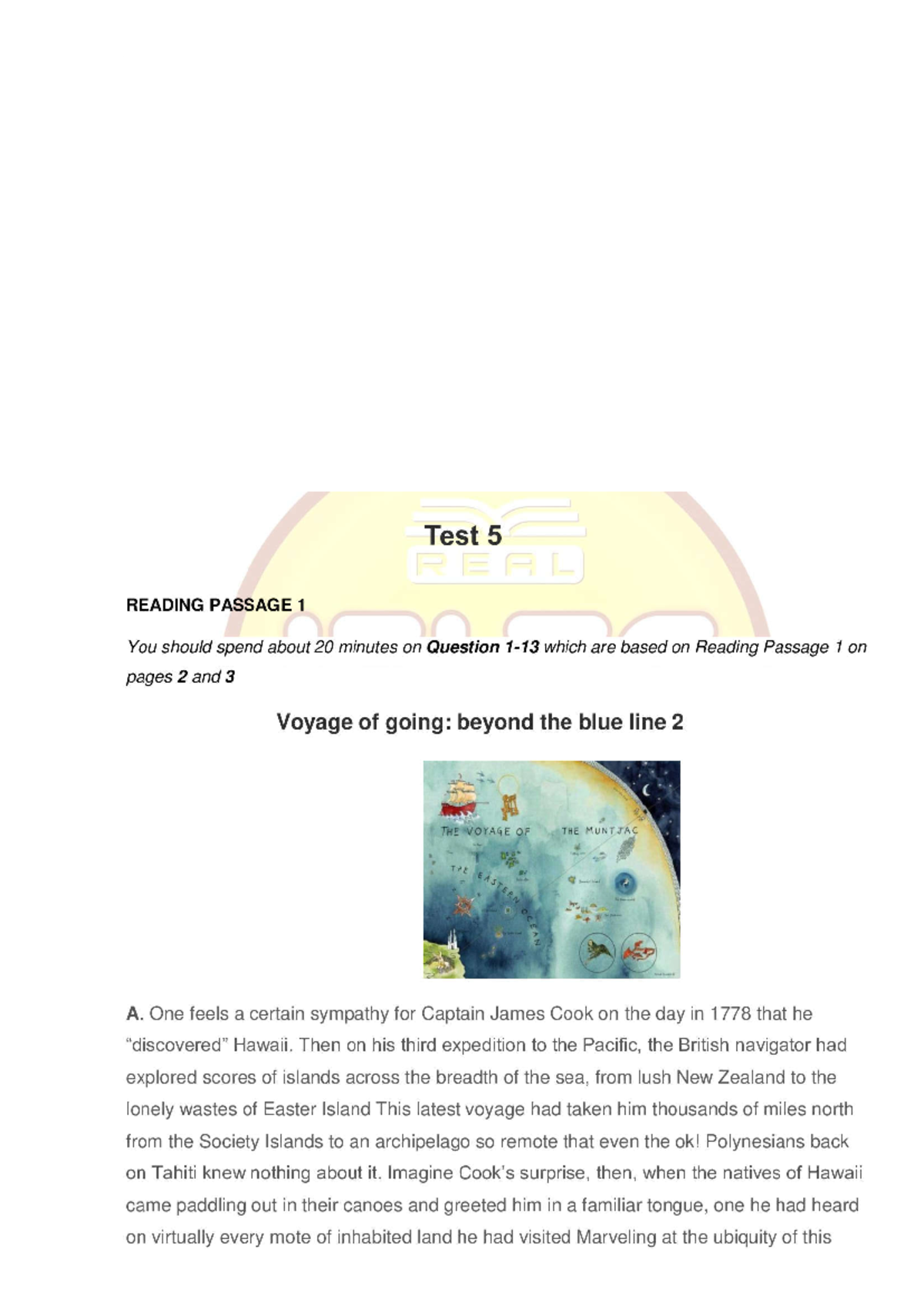 Reading Test 5 - Studocu