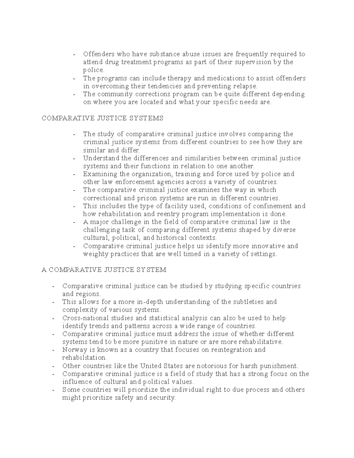 CRJ 355 Notes 7 - Crime analysis terminology, techniques, and ...