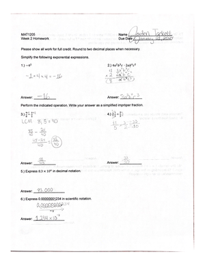 Math Wk1 - Mathematics - Math 110 - ManaCyleas Becauding 4-7-24 qDr 98 ...