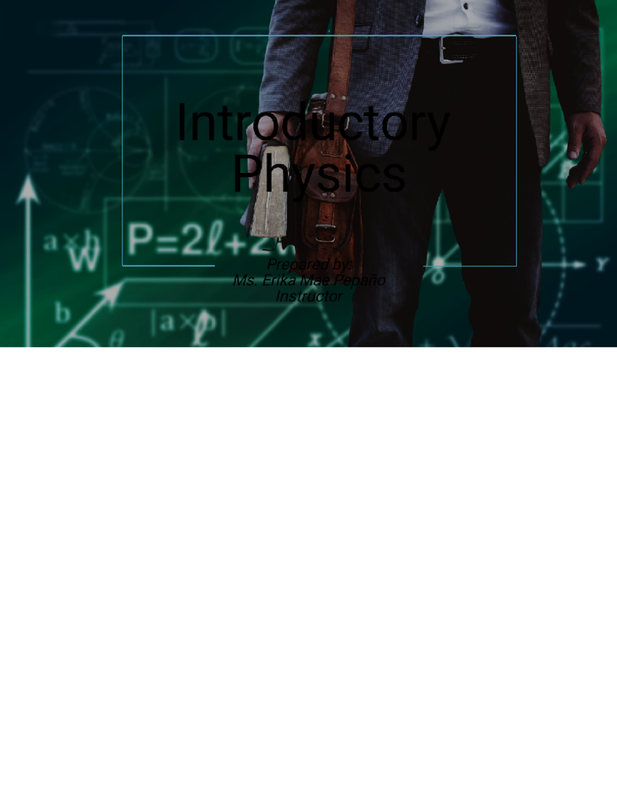 Physics - STEM strand - sciences - Studocu