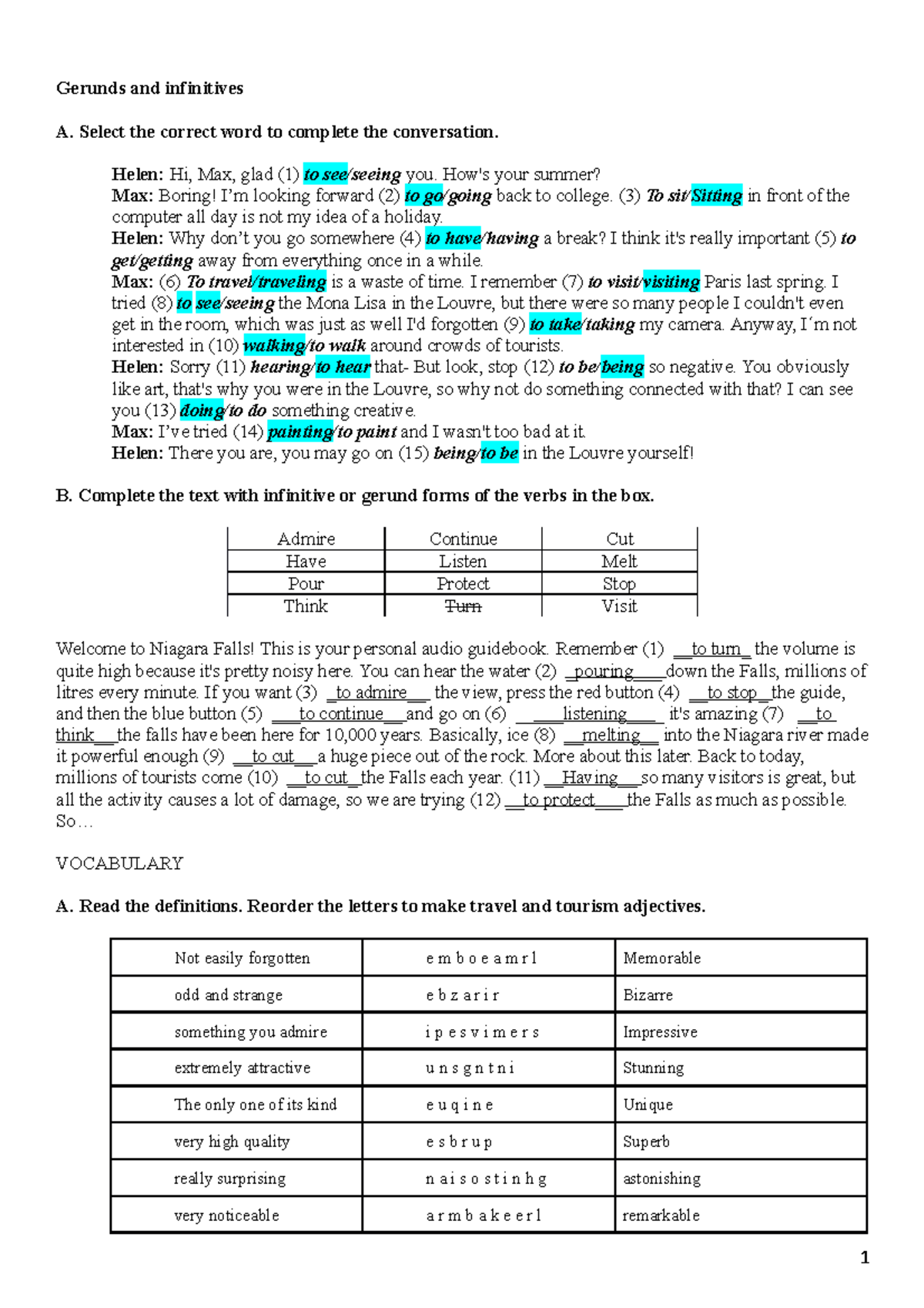 Unit 6 - Documento para que te guies yv sepas como trabajar, hoy por ti ...