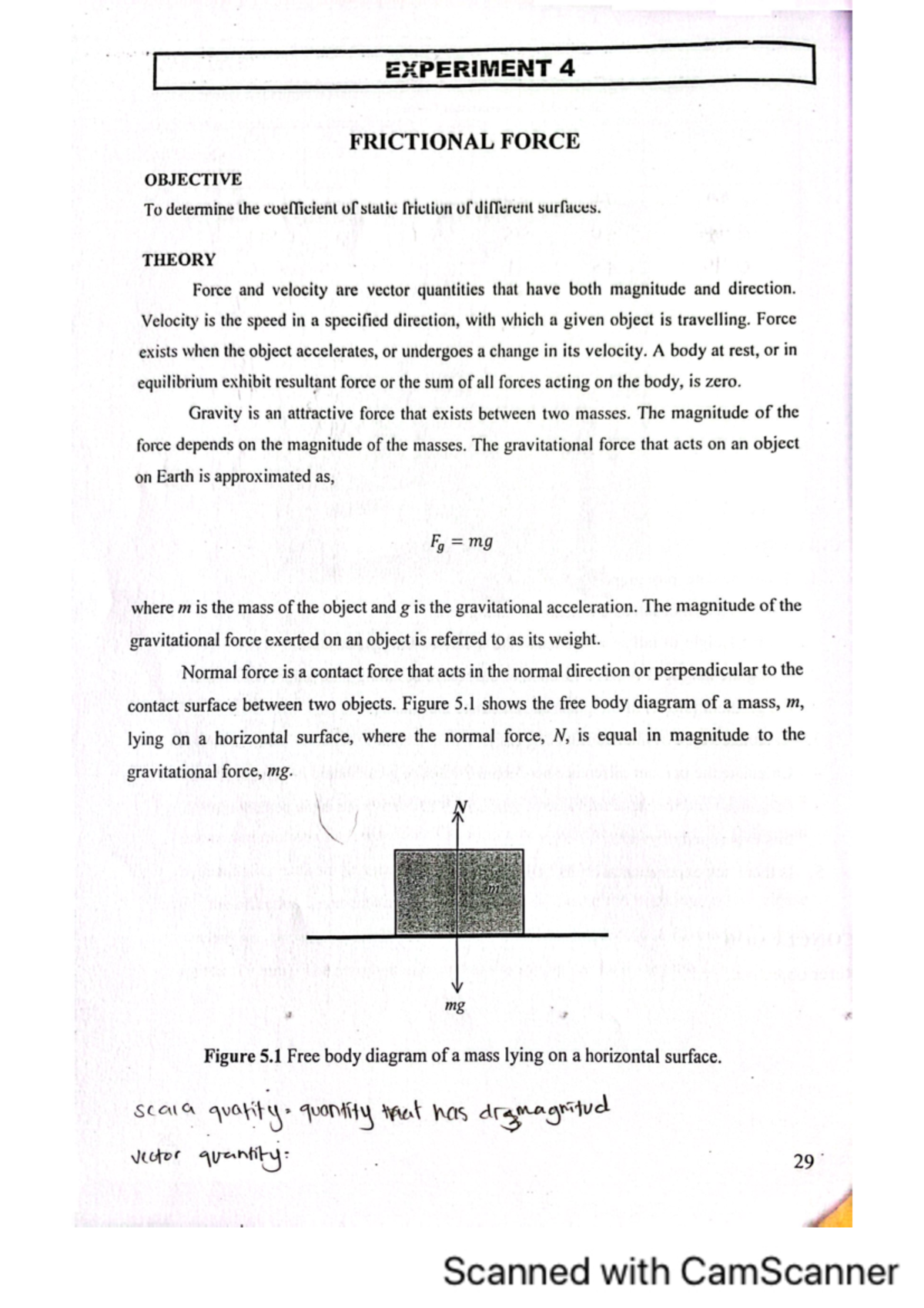 Phy lab manual exp 4 - lab report chem - Diploma in Science - Studocu