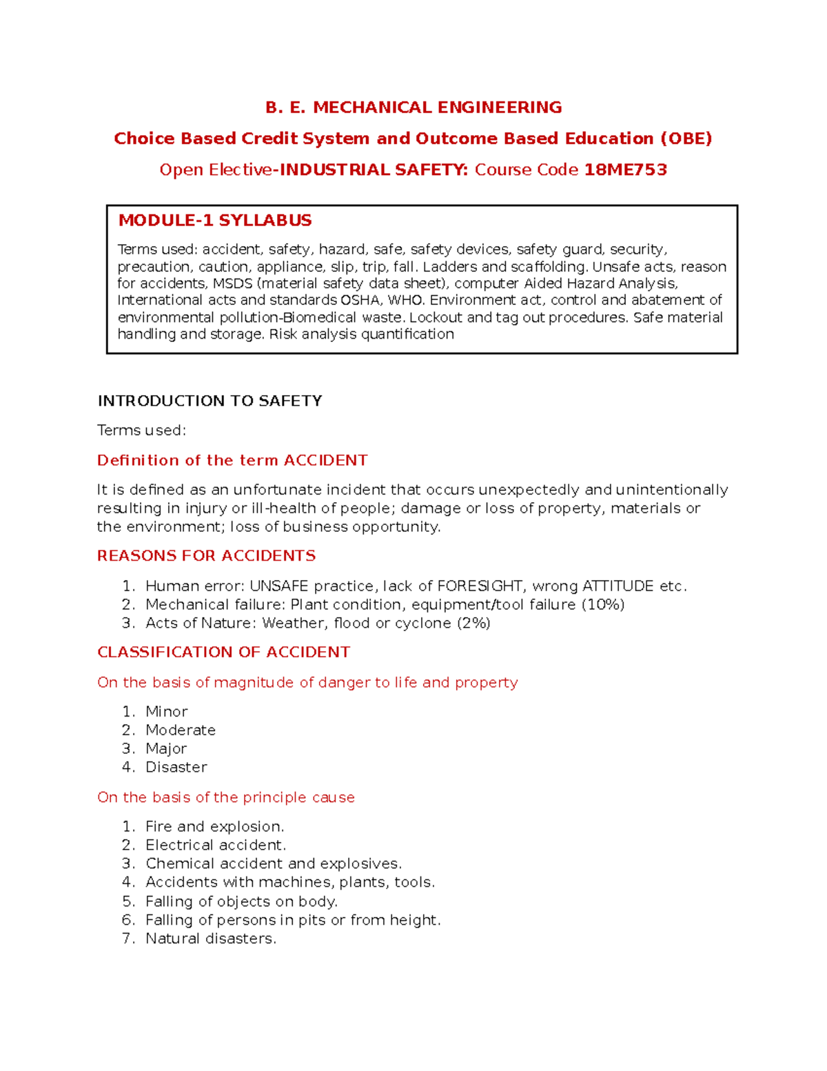 VTU Module 1 Notes Vtu Environmental Management And Protection Note