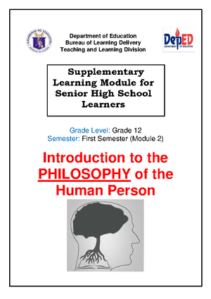 ADM Philo- Module-1 - module and ppt - Introduction to Philosophy of ...
