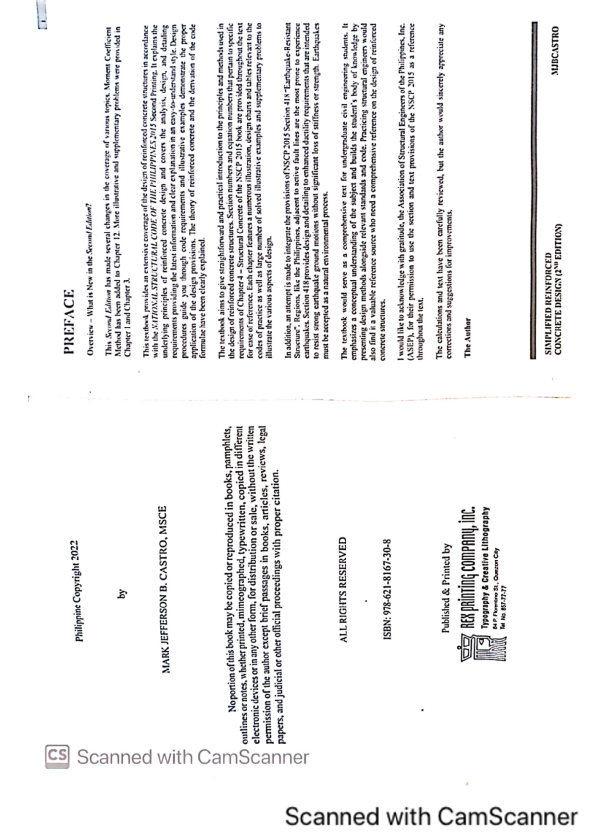 1 RCD SIR Castro - BS Civil Engineering - Studocu