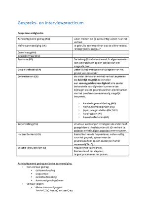 Transcript Voorbeeld Oefening 1 - Oefening 1 – Herkennen ...