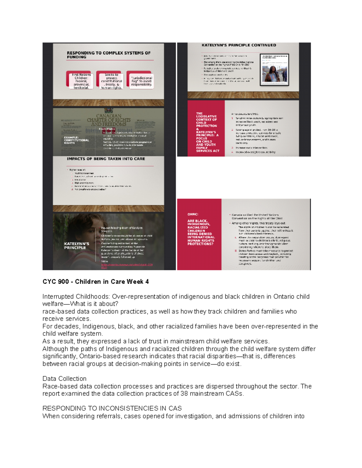 CYC 900 - Children in Care Week 4 - Part 3 - CYC 900 - Children in Care ...